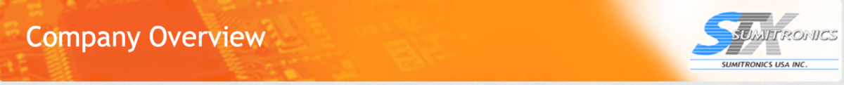 Company Overview - Sumitronics USA Inc.
