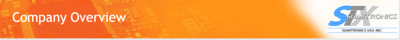 Company Overview - Sumitronics USA Inc.